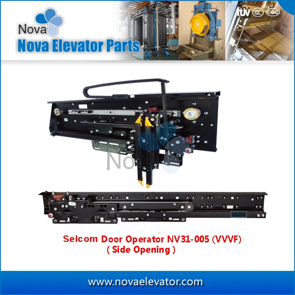 Selcom Door Parts, Elevator Door System Selcom Automatic Elevator Door Motor-NV31-005 Door ...
