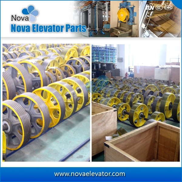 Elevator Nylon Guide Pulley,Elevator Guiding Sheave,Directive Wheel,Elevator Parts-4-2 Deflector ...