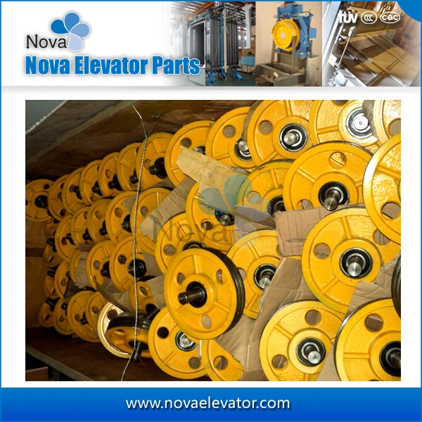 Elevator Nylon Guide Pulley,Elevator Guiding Sheave,Directive Wheel,Elevator Parts-4-2 Deflector ...