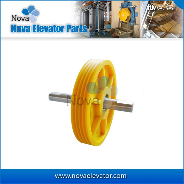 Elevator Nylon Guide Pulley,Elevator Guiding Sheave,Directive Wheel,Elevator Parts-4-2 Deflector ...