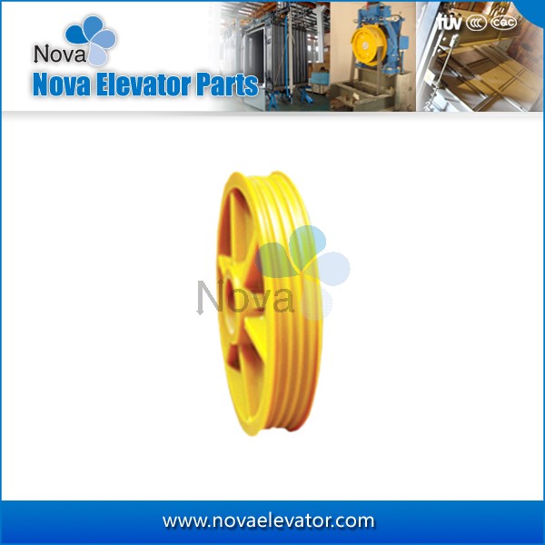 Elevator Nylon Guide Pulley,Elevator Guiding Sheave,Directive Wheel,Elevator Parts-4-2 Deflector ...